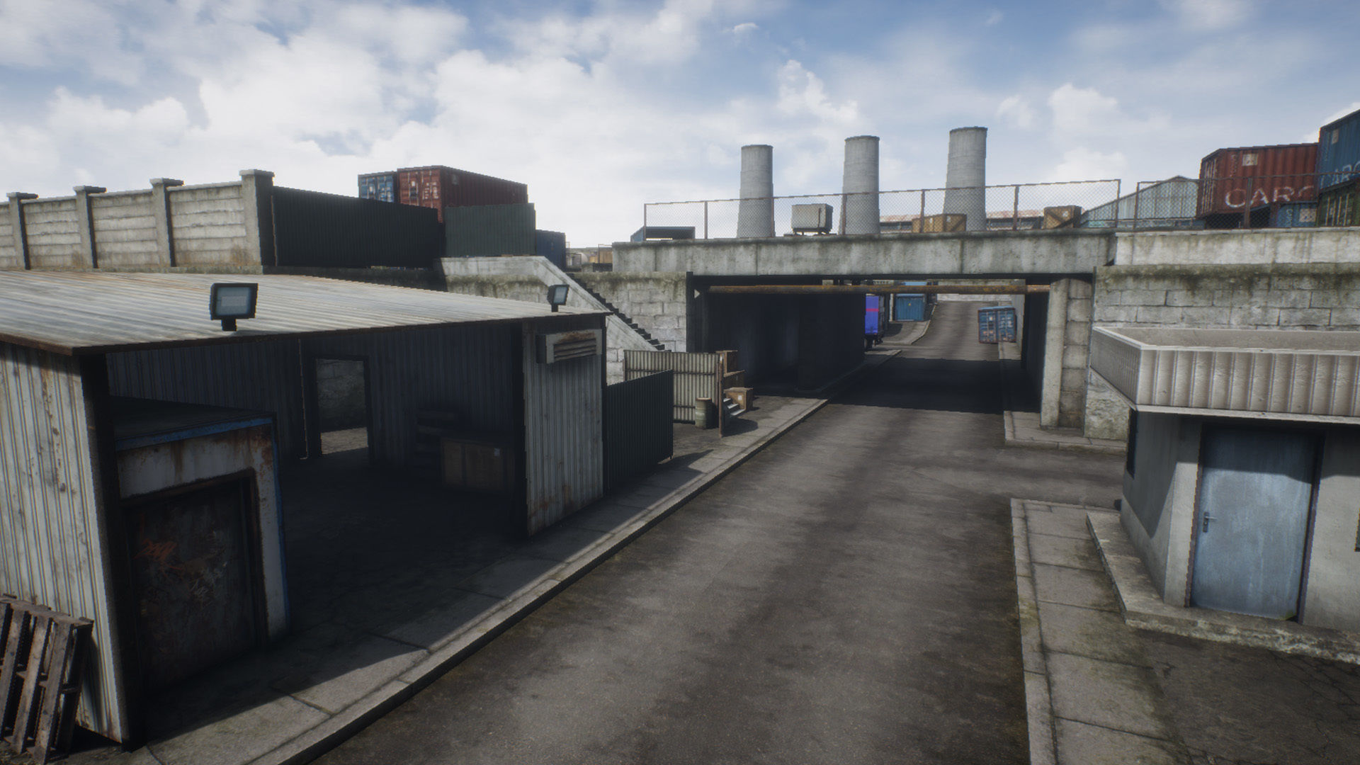 3D model FPS Mobile Game Map v2 with assets VR / AR / low-poly | CGTrader