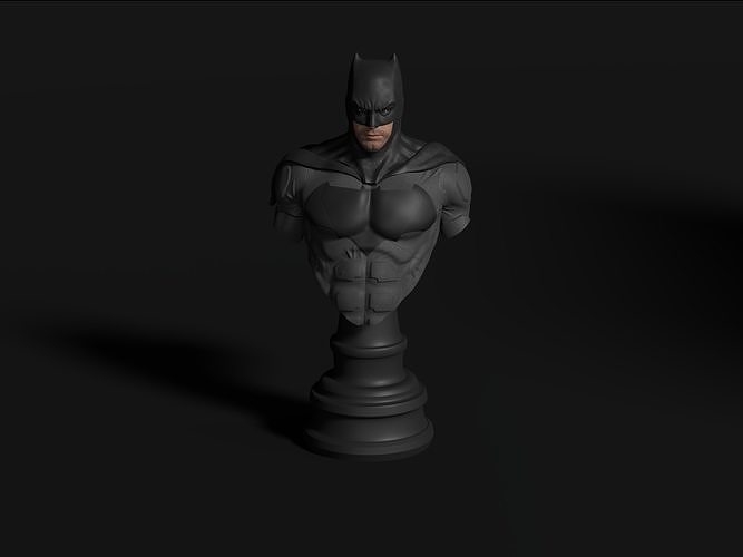 Batman Bust Include Life Size 3d Model 3d Printable Cgtrader
