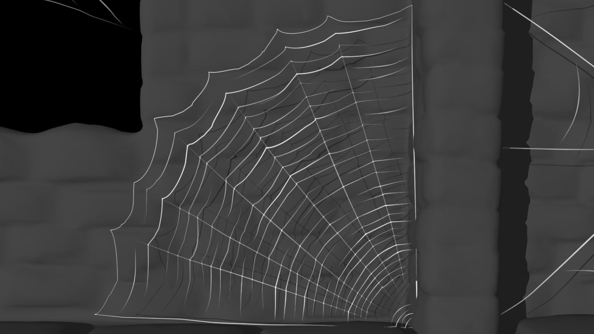 3D model Cobweb collection VR / AR / low-poly | CGTrader