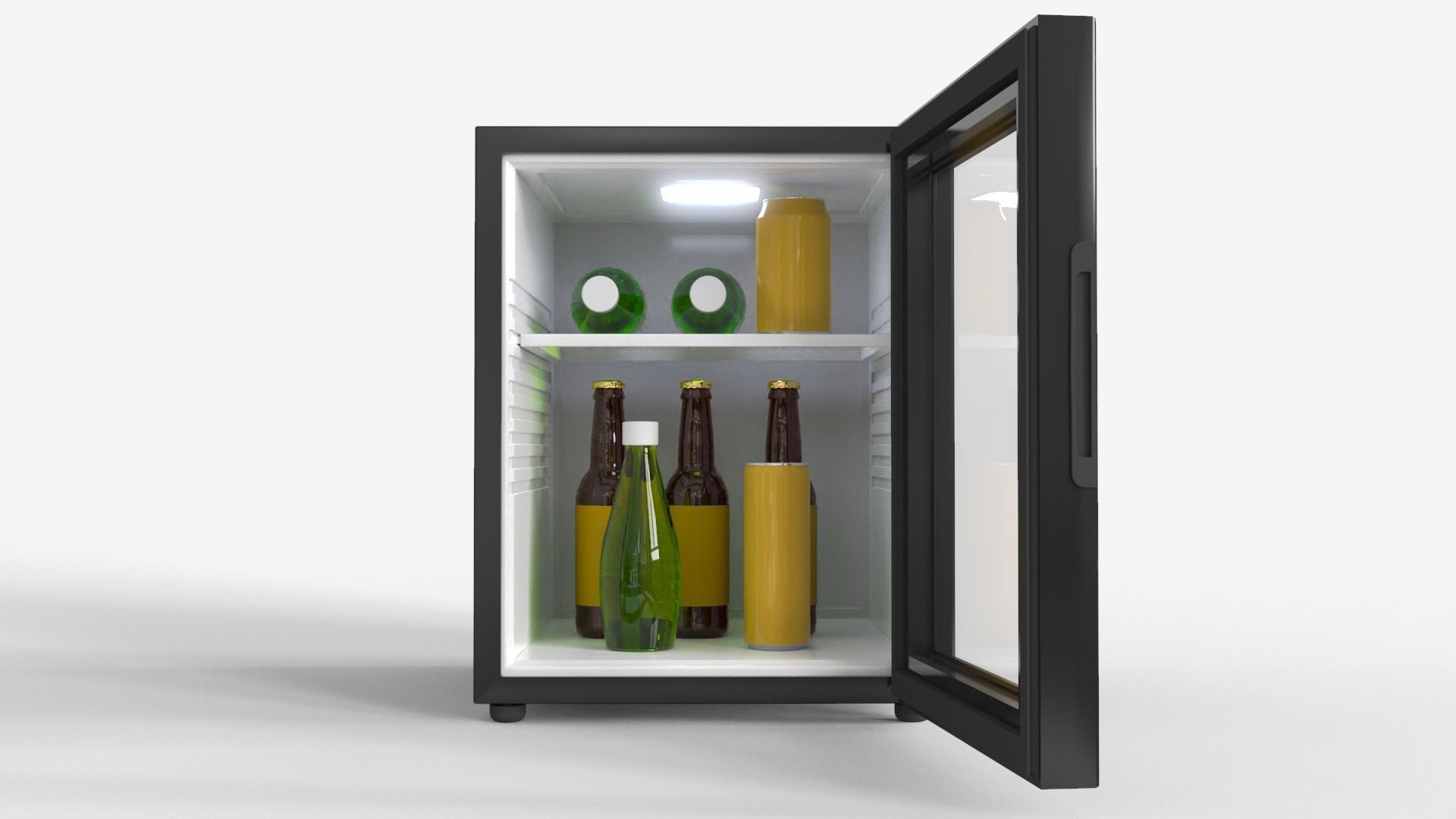 Mini Bar Fridge 3D model | CGTrader