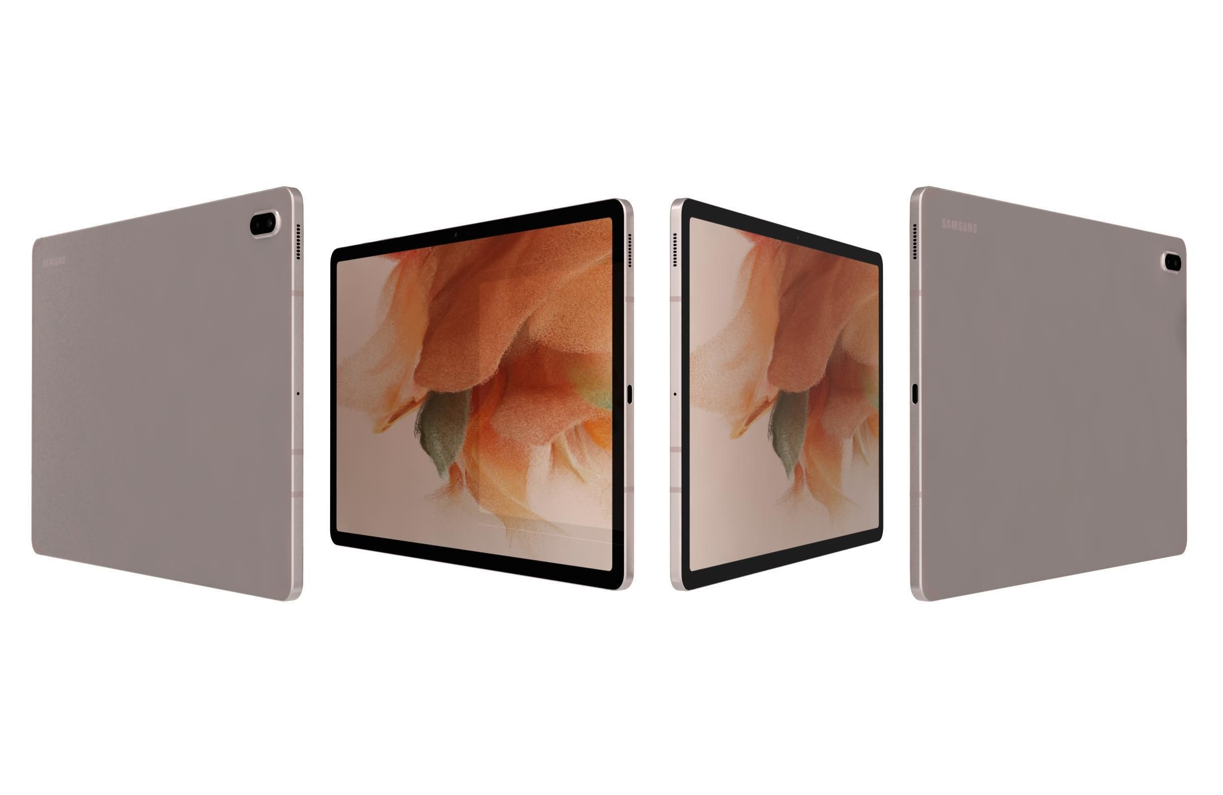 Samsung Galaxy Tab S7 FE All Colors 3D model | CGTrader
