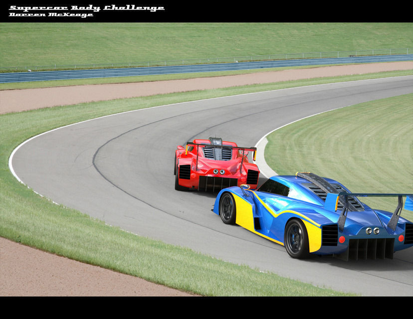 Tosa LMP car - Supercarbodychallenge free 3D model | CGTrader