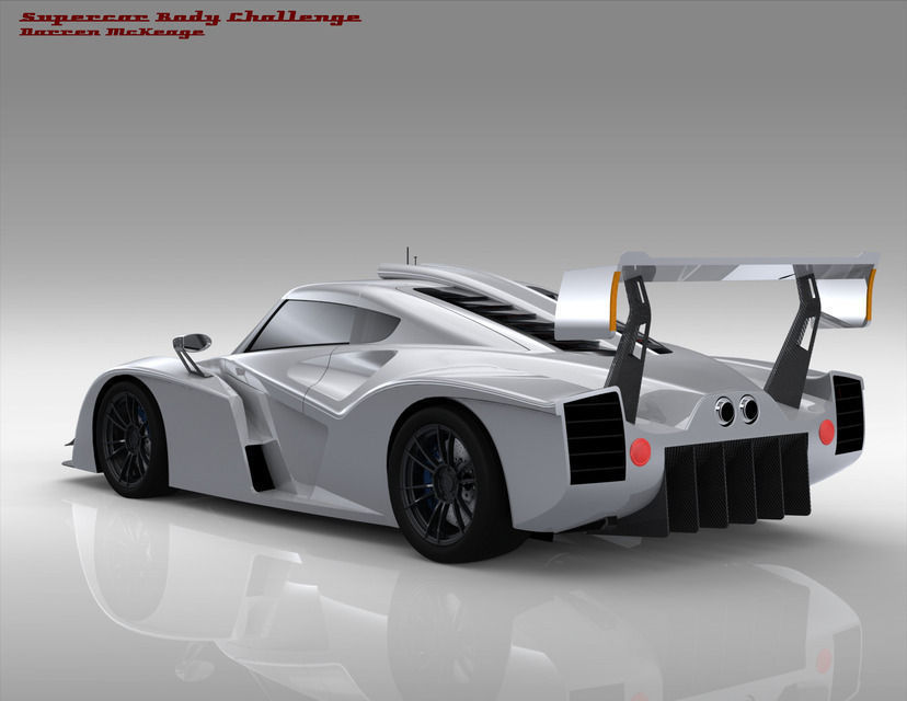 Tosa LMP car - Supercarbodychallenge free 3D model | CGTrader