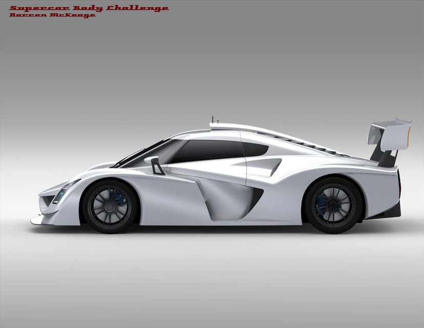 Tosa LMP car - Supercarbodychallenge free 3D model | CGTrader