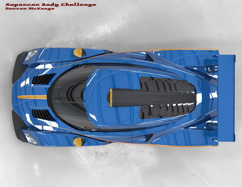Tosa LMP car - Supercarbodychallenge free 3D model | CGTrader