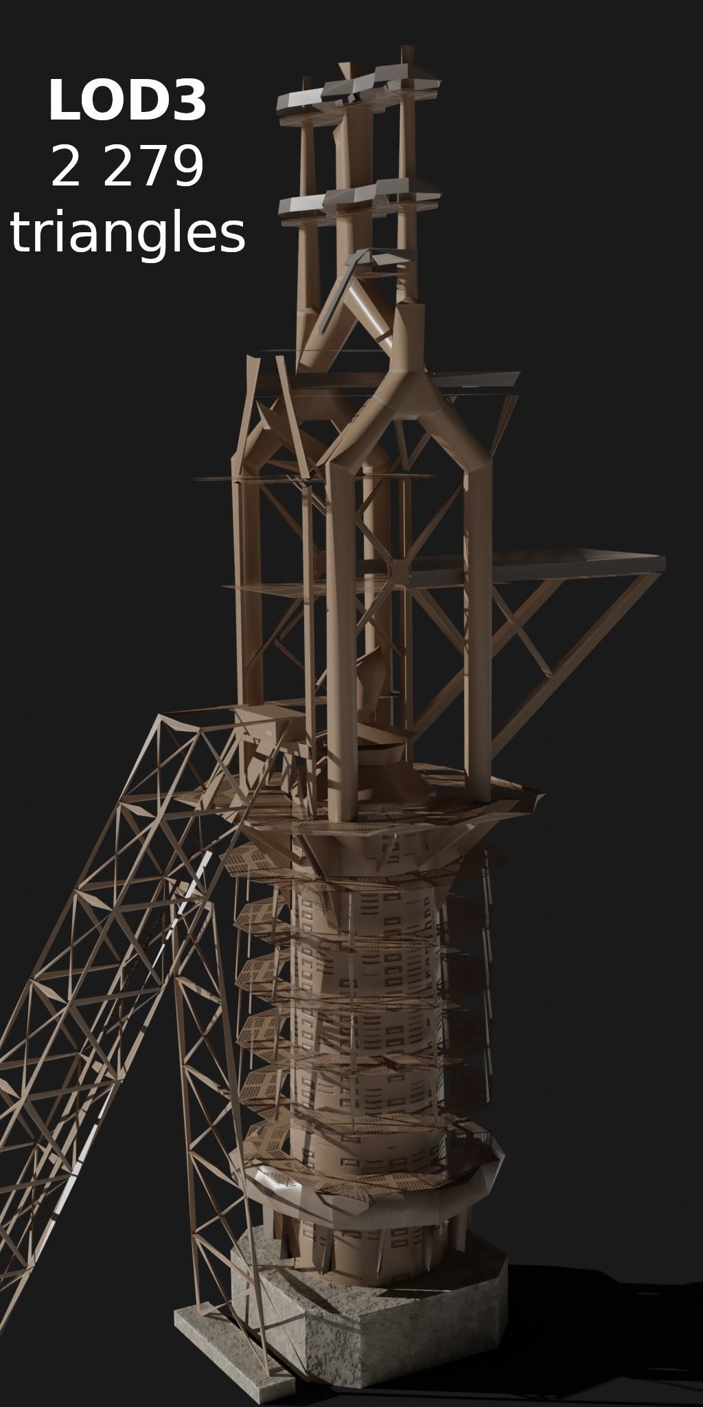 3D model Blast Furnace VR / AR / low-poly | CGTrader
