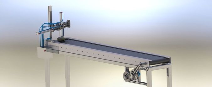 Automated Conveyor free 3D model | CGTrader