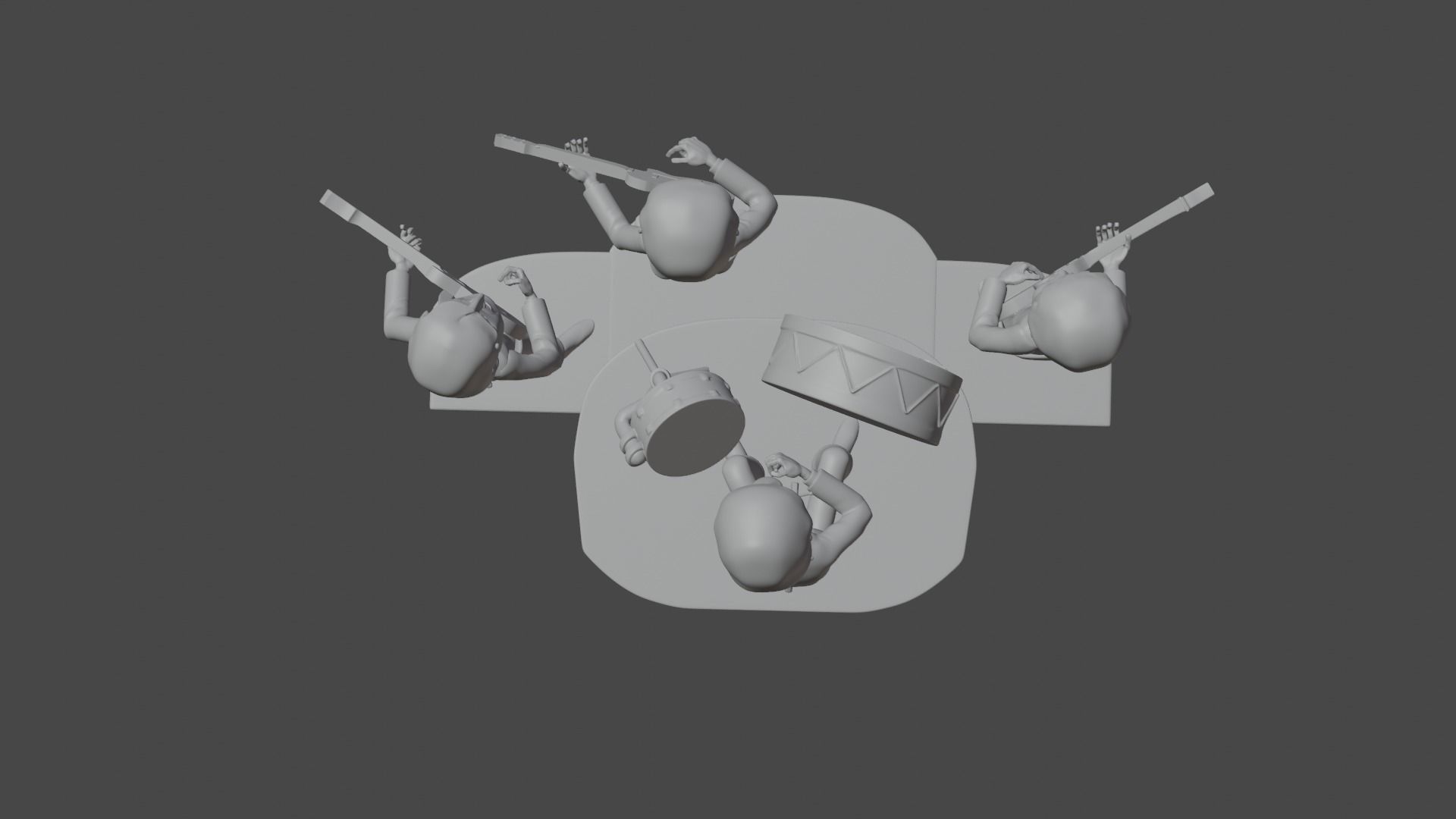The beatles for 3d printing 3D model 3D printable | CGTrader