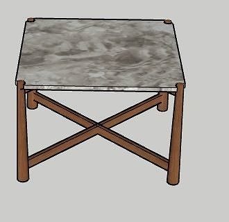 Bronson Side Table by Lawson-Fenning 3D model | CGTrader