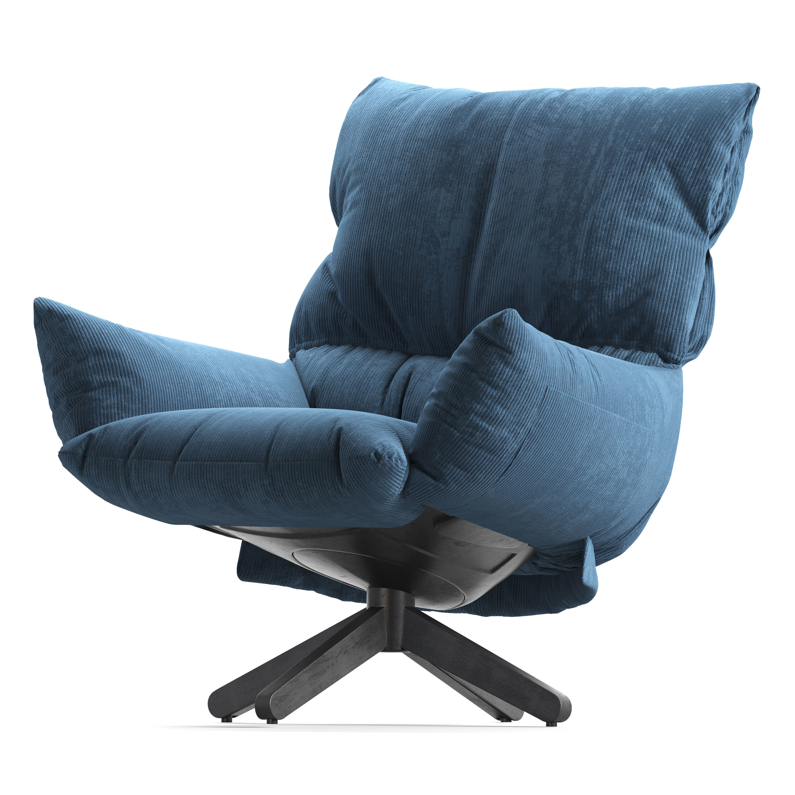 Armchair LUDO LOUNGE Cappellini 3D model | CGTrader