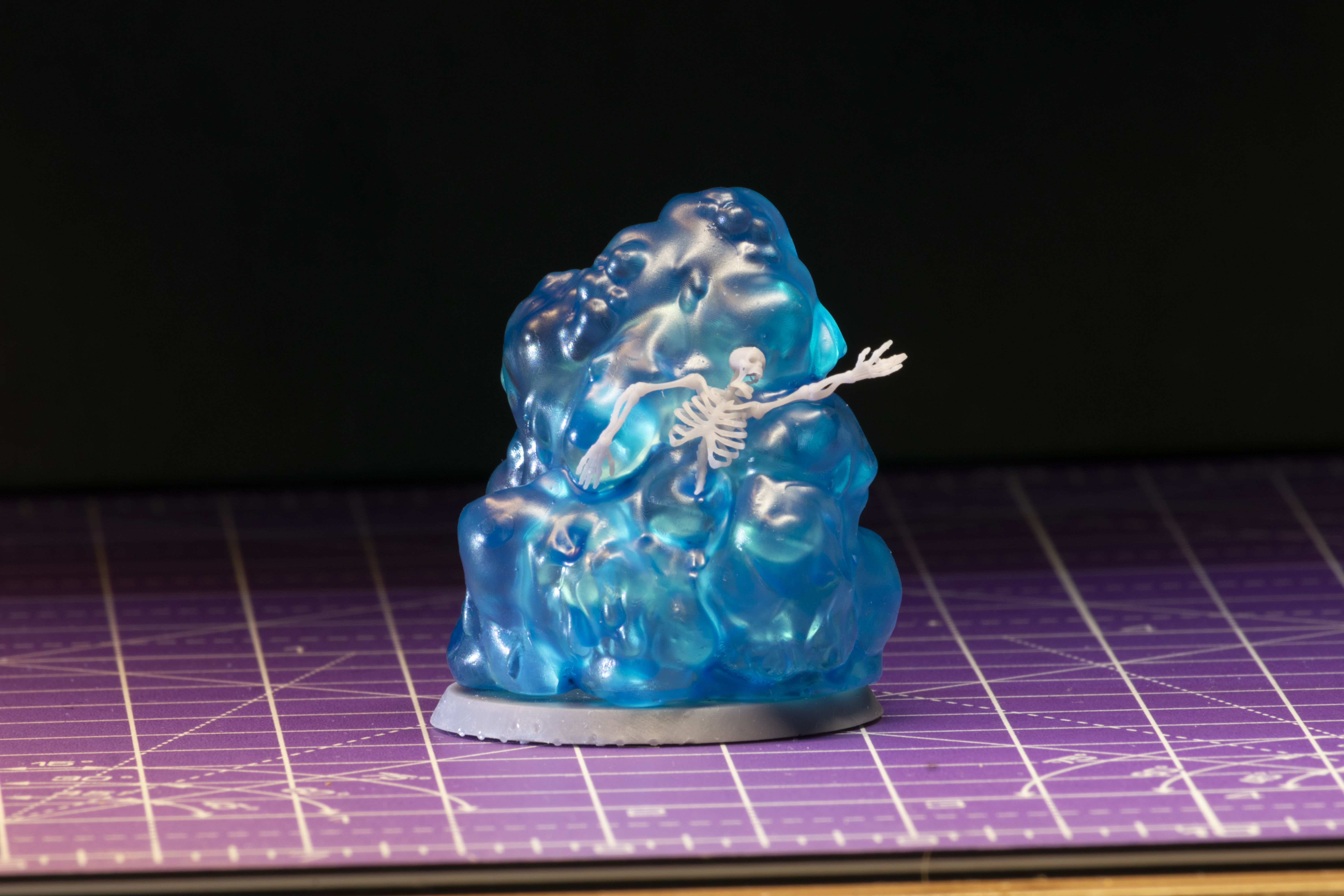 Gelatinous Cube - Customisable 3D model 3D printable | CGTrader