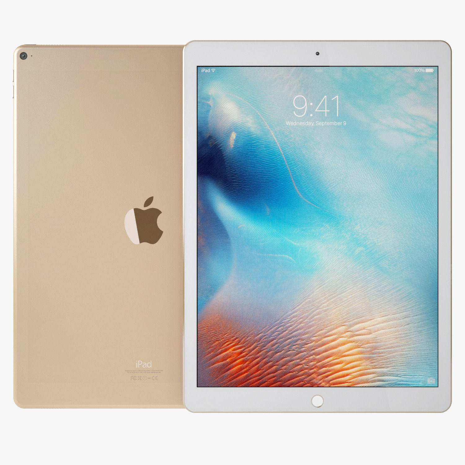 Apple iPad Pro Gold 3D model | CGTrader
