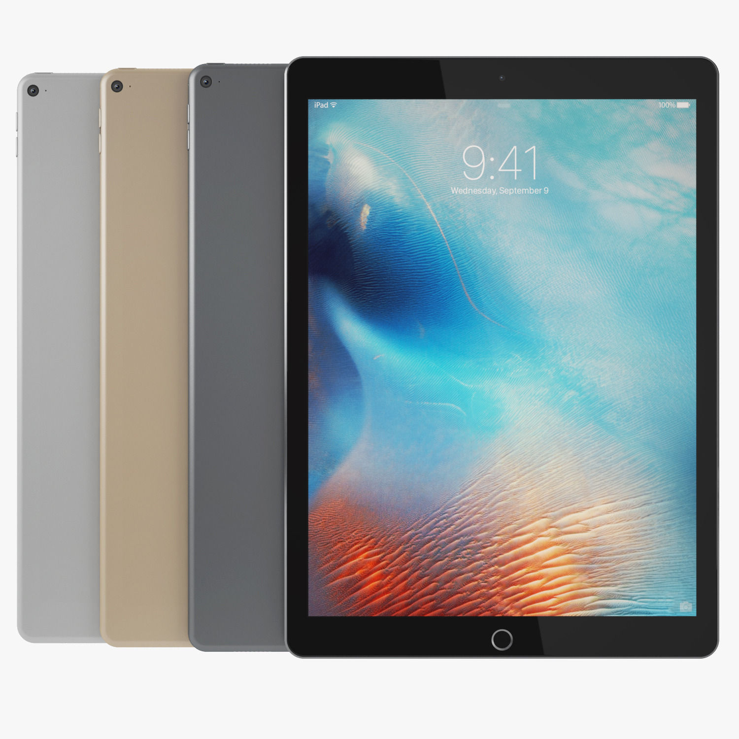 Apple iPad Pro All Colors 3D model | CGTrader