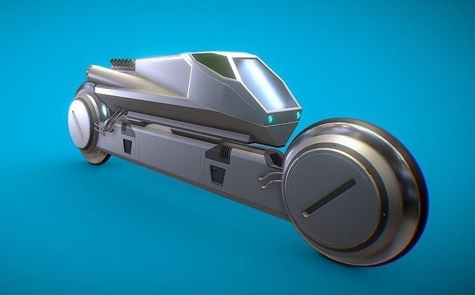Scifi CyberBike 3D model | CGTrader