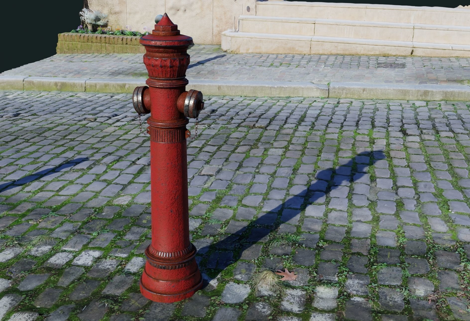 Fire Hydrant 50s German style 3D model | CGTrader