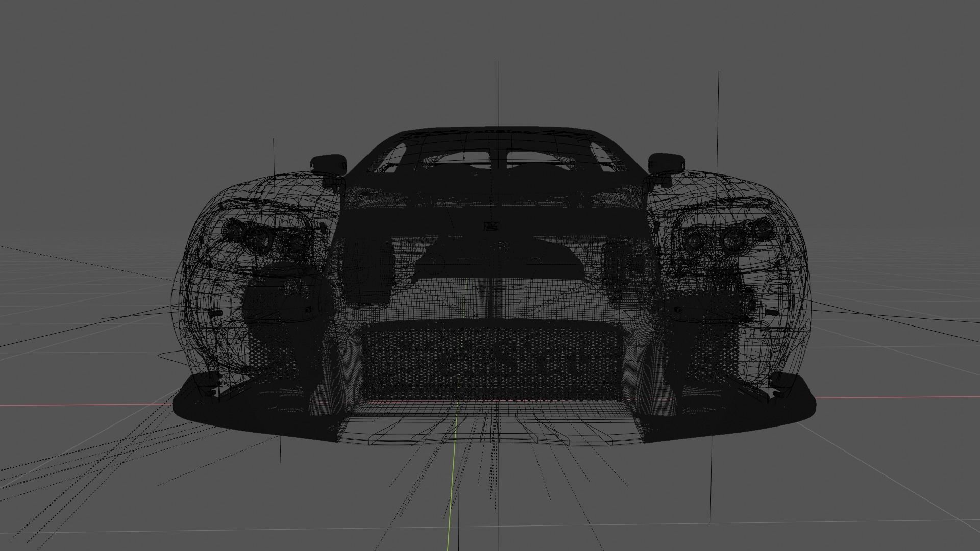 Hans Mazda Rx7 Veilside 3D model rigged | CGTrader