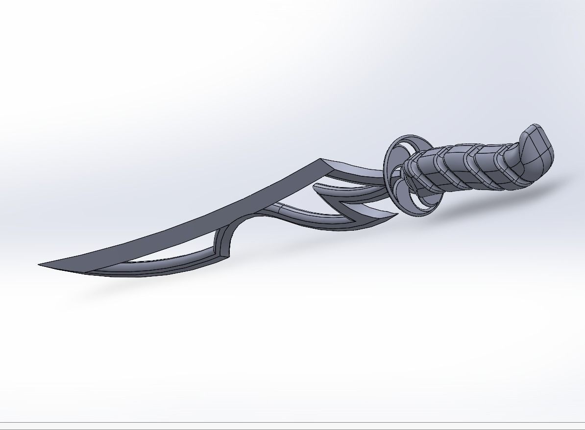 Sword weapon 3D model | CGTrader