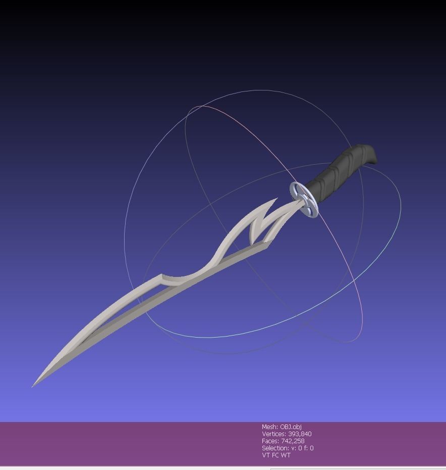 Sword weapon 3D model | CGTrader