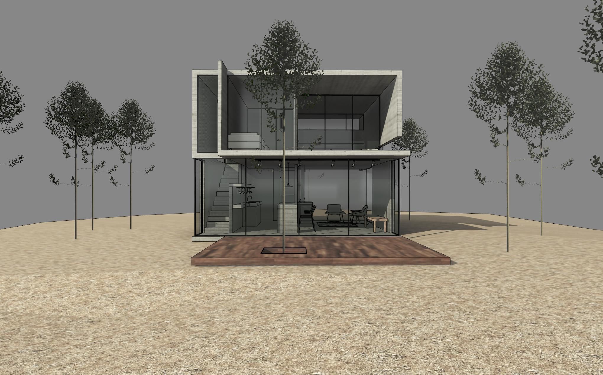 H3 House by Luciano Kruk 3D model | CGTrader