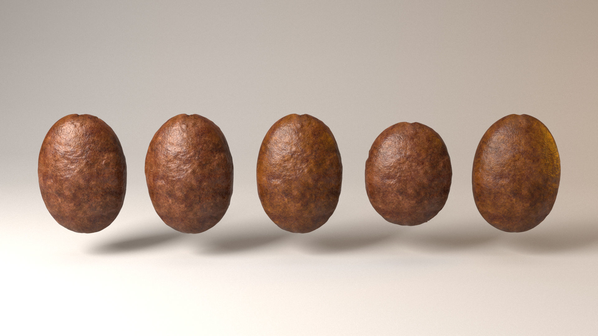 Coffee Bean 3D model 3D model | CGTrader