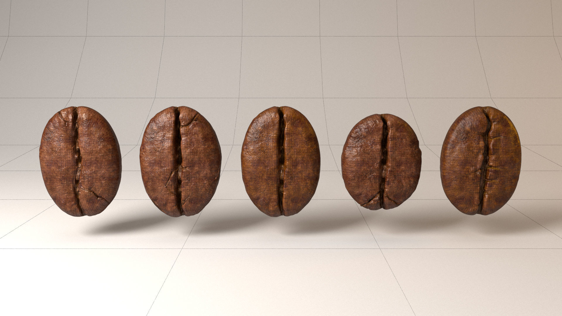 Coffee Bean 3D model 3D model | CGTrader
