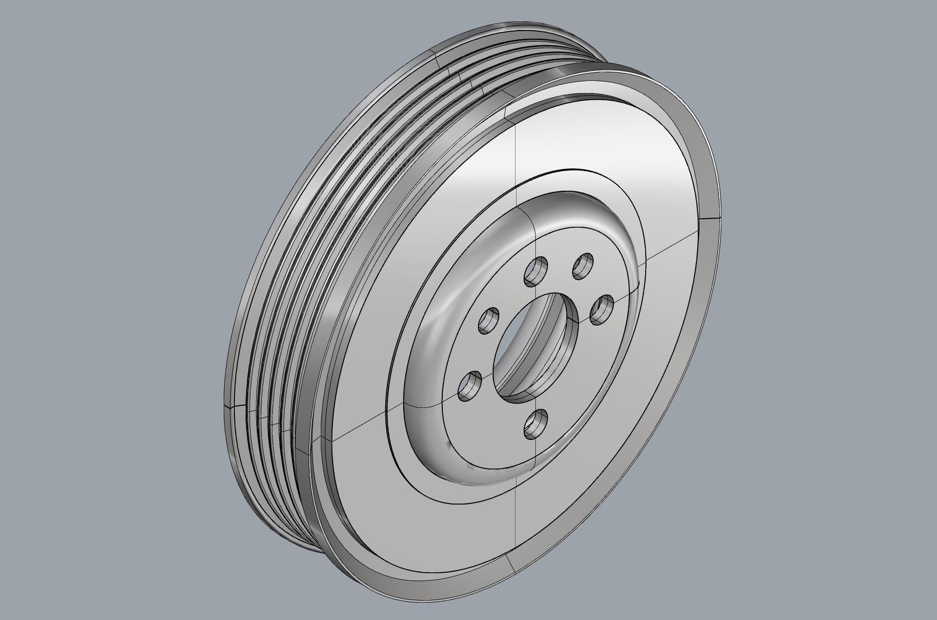 Pulley 01 3D model | CGTrader