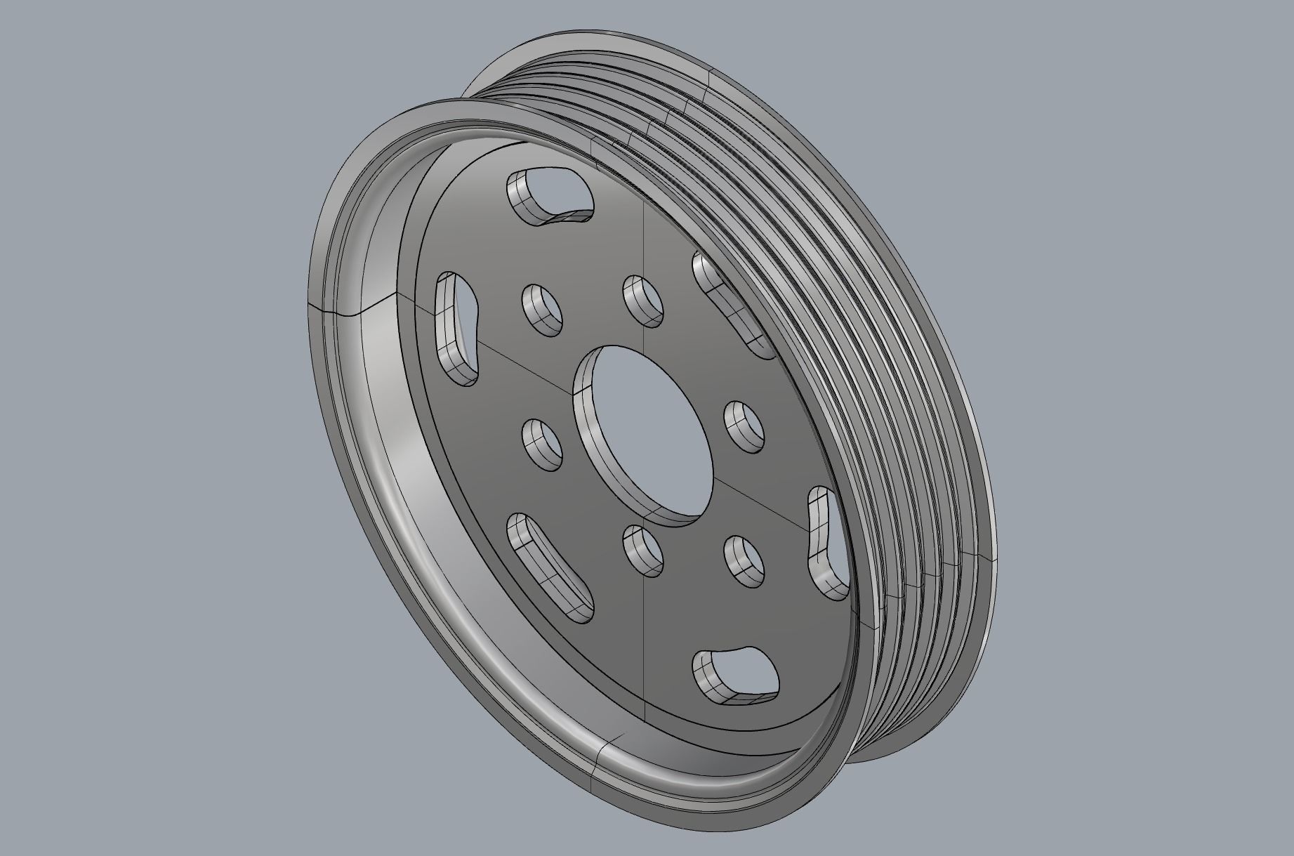 Pulley 02 3D model 3D model | CGTrader