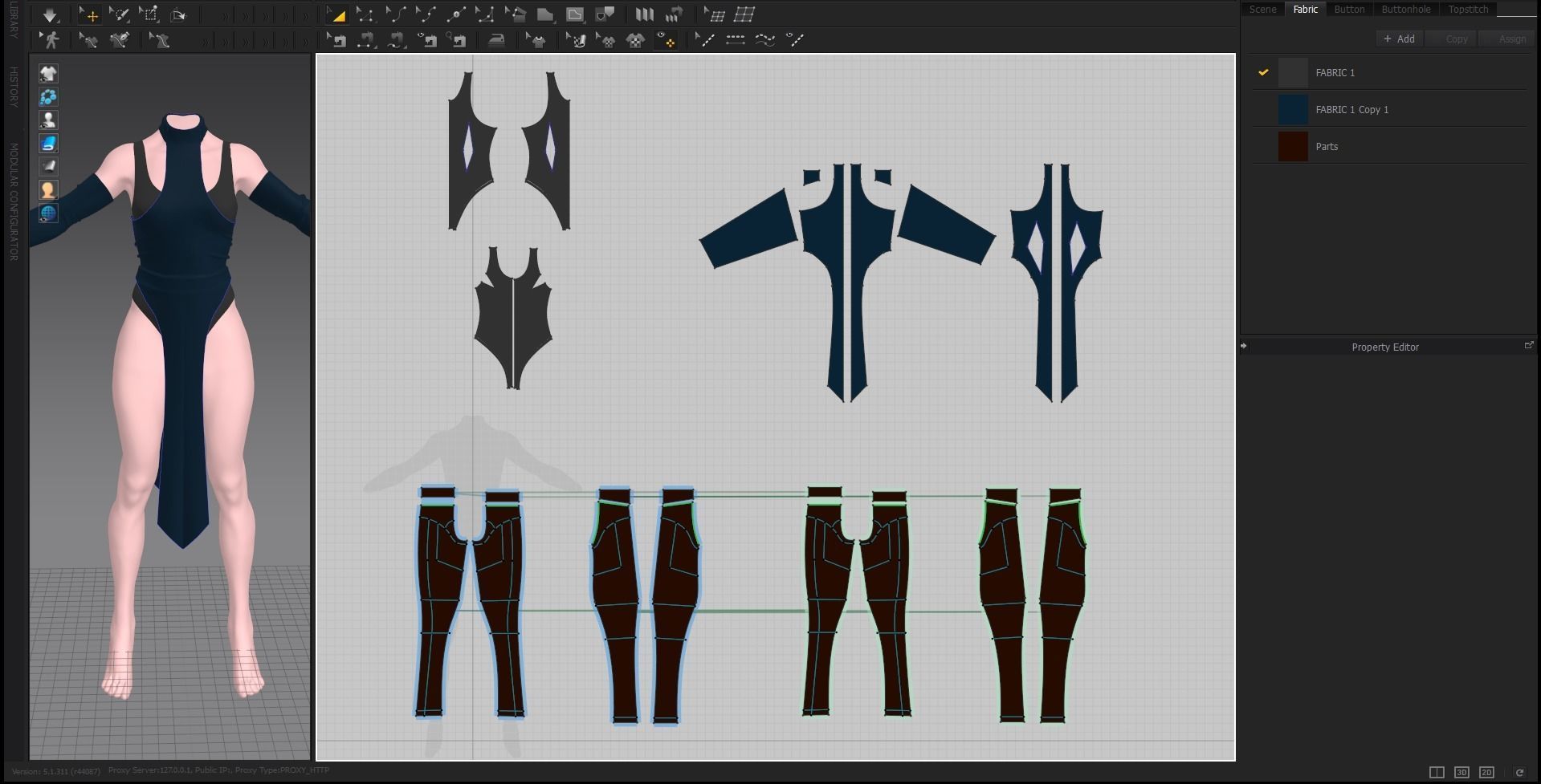 Female fantasy costume 3D model | CGTrader