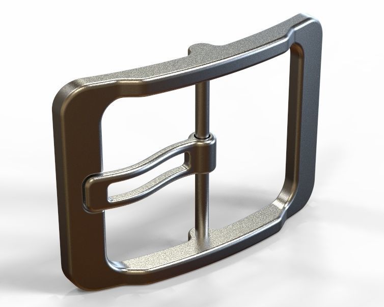 Waist Belt Buckle 3D model 3D printable | CGTrader