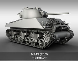 M4 sherman 3D Models | CGTrader