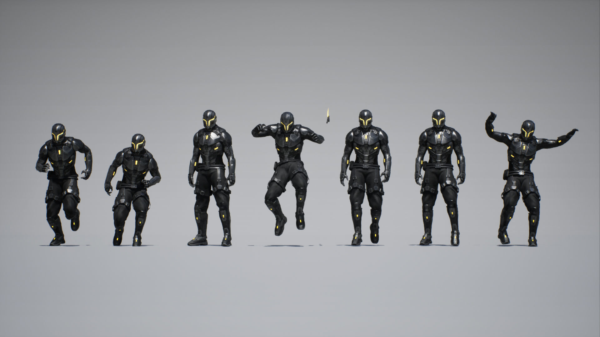 3D model Cyber Ninja VR / AR / low-poly | CGTrader