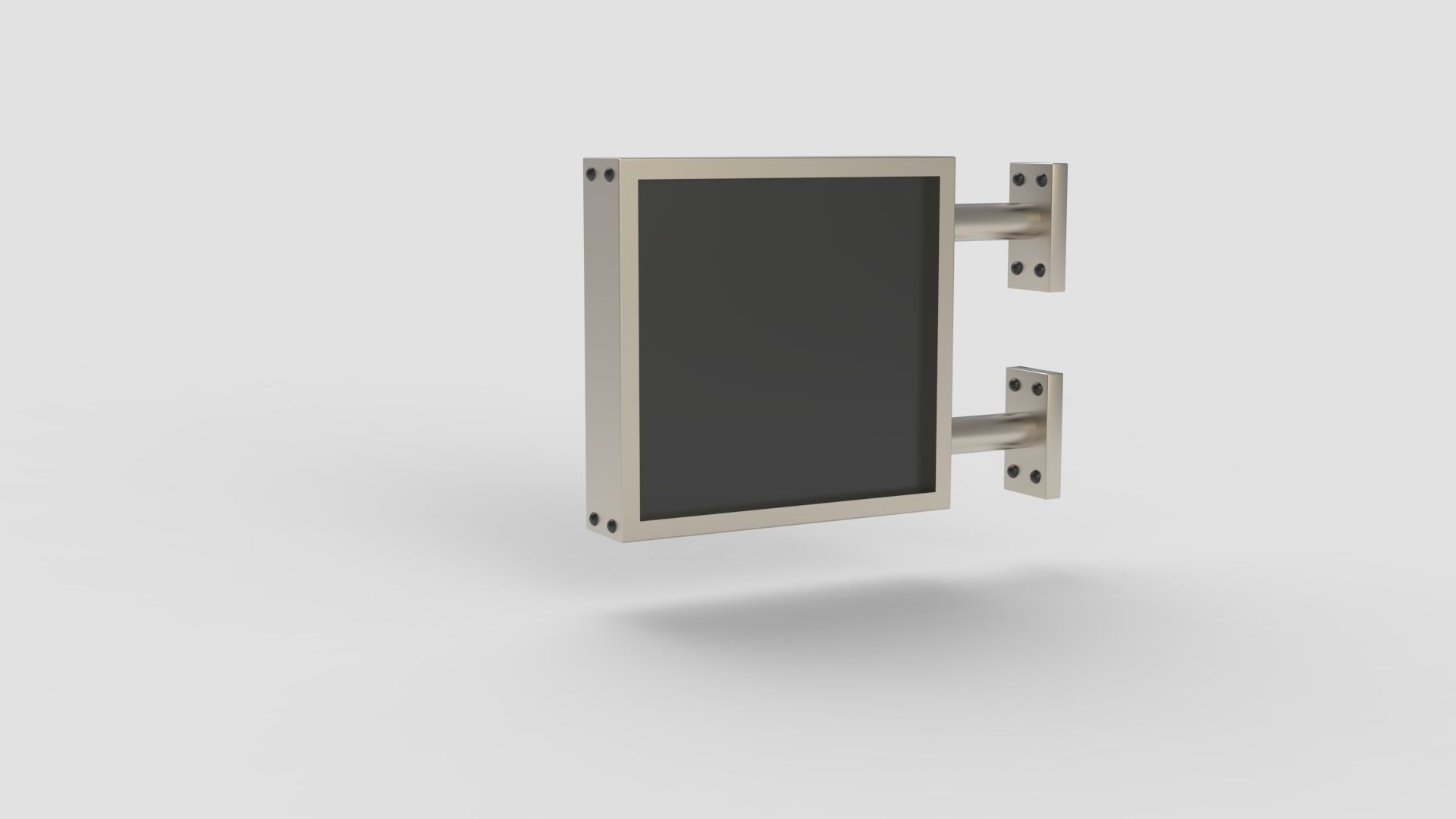 Square Signboard 3D model | CGTrader