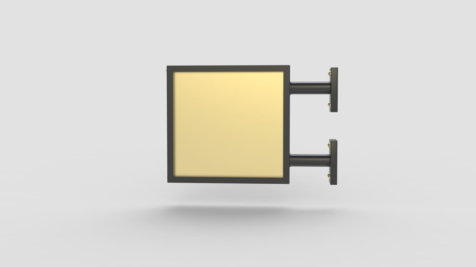 Square Signboard 3D model | CGTrader