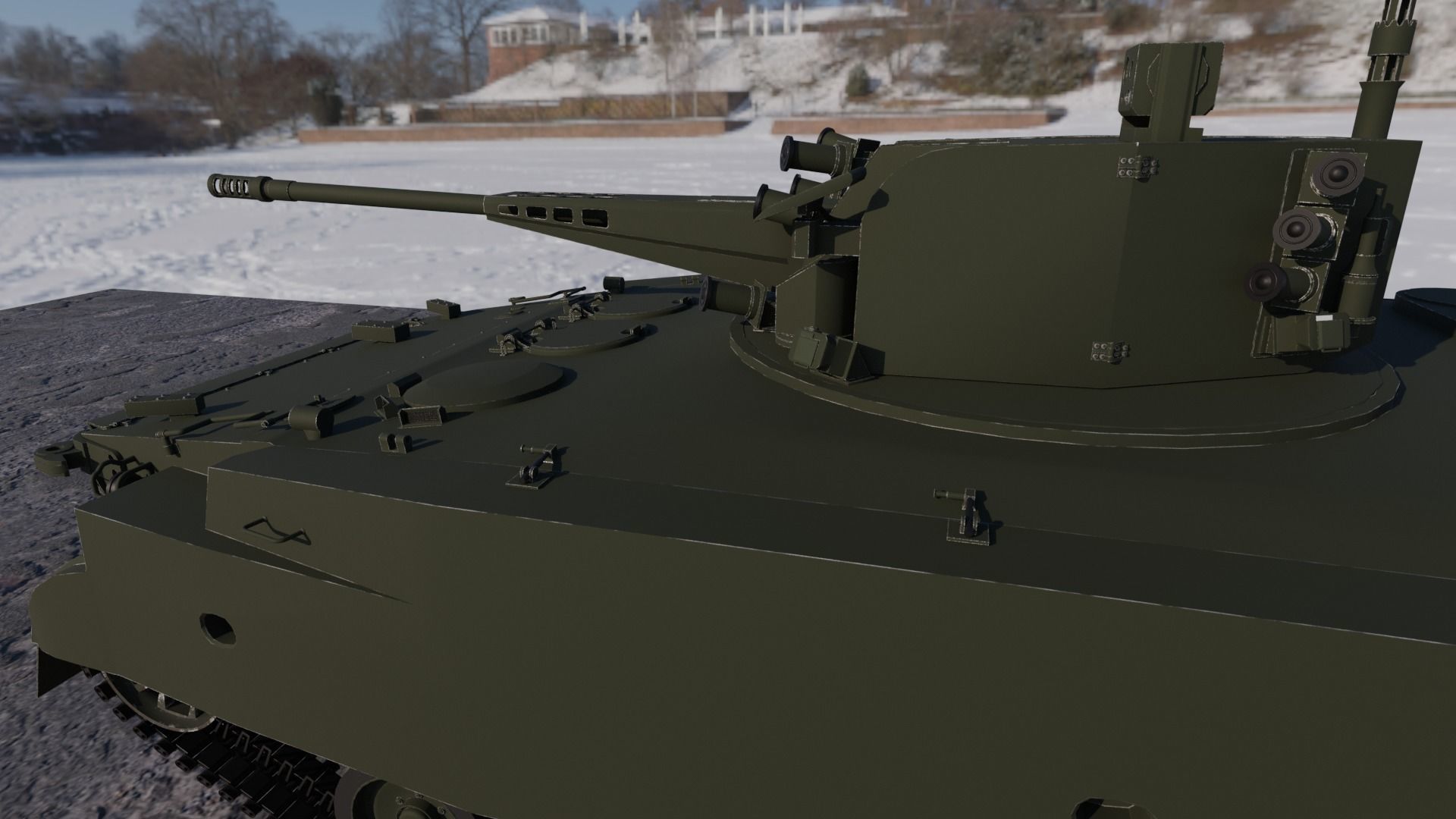 2s38 derivaciya-pvo 3D model | CGTrader