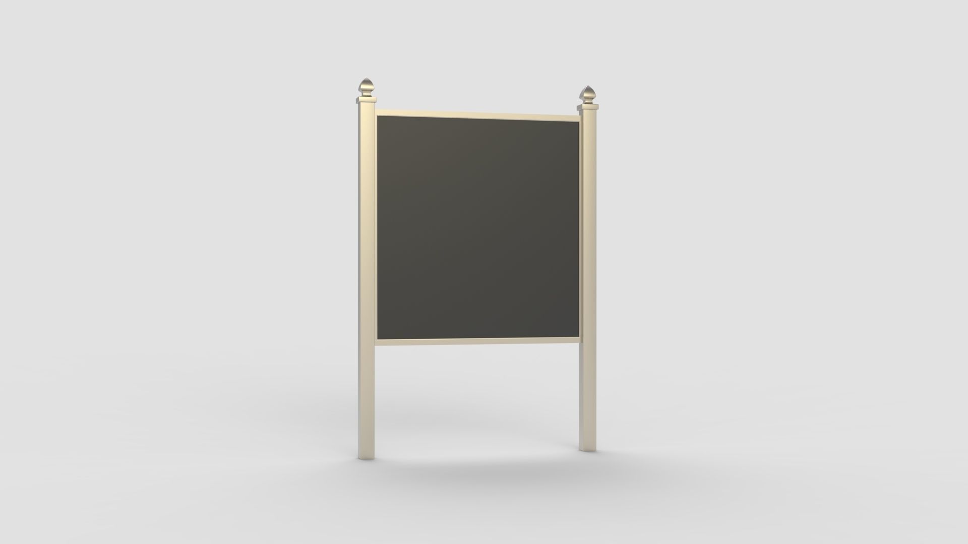 Outdoor Commercial Sign 3D model | CGTrader