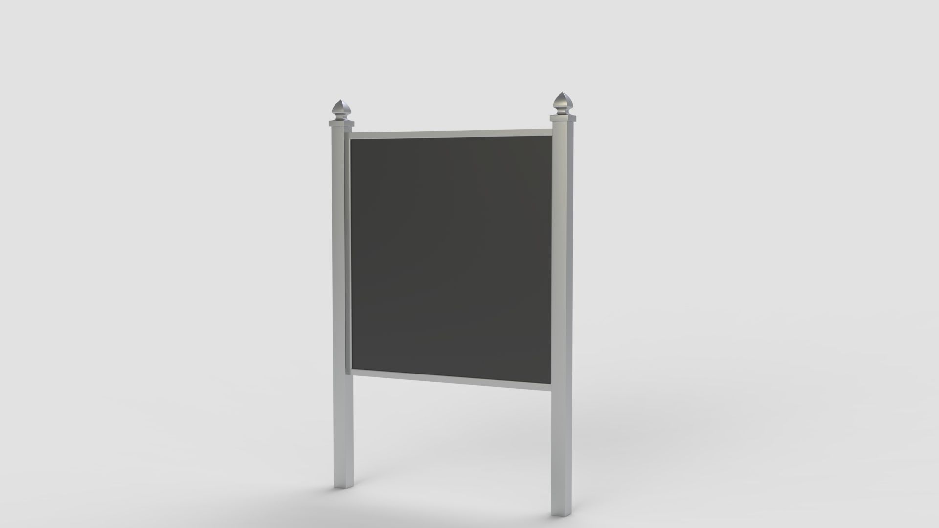 Outdoor Commercial Sign 3D model | CGTrader