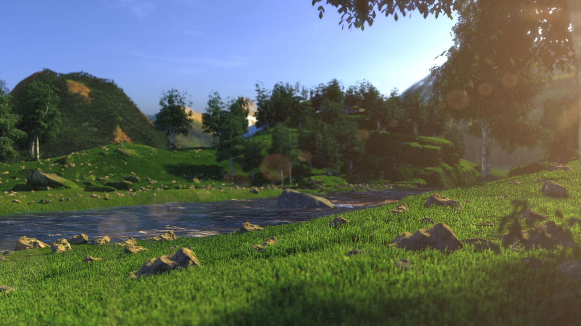 Easy Environment 3D model | CGTrader