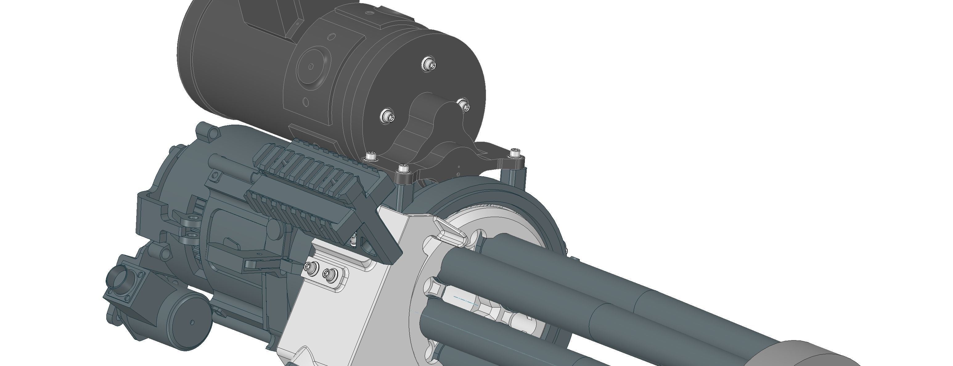 m134 minigun 3D model | CGTrader
