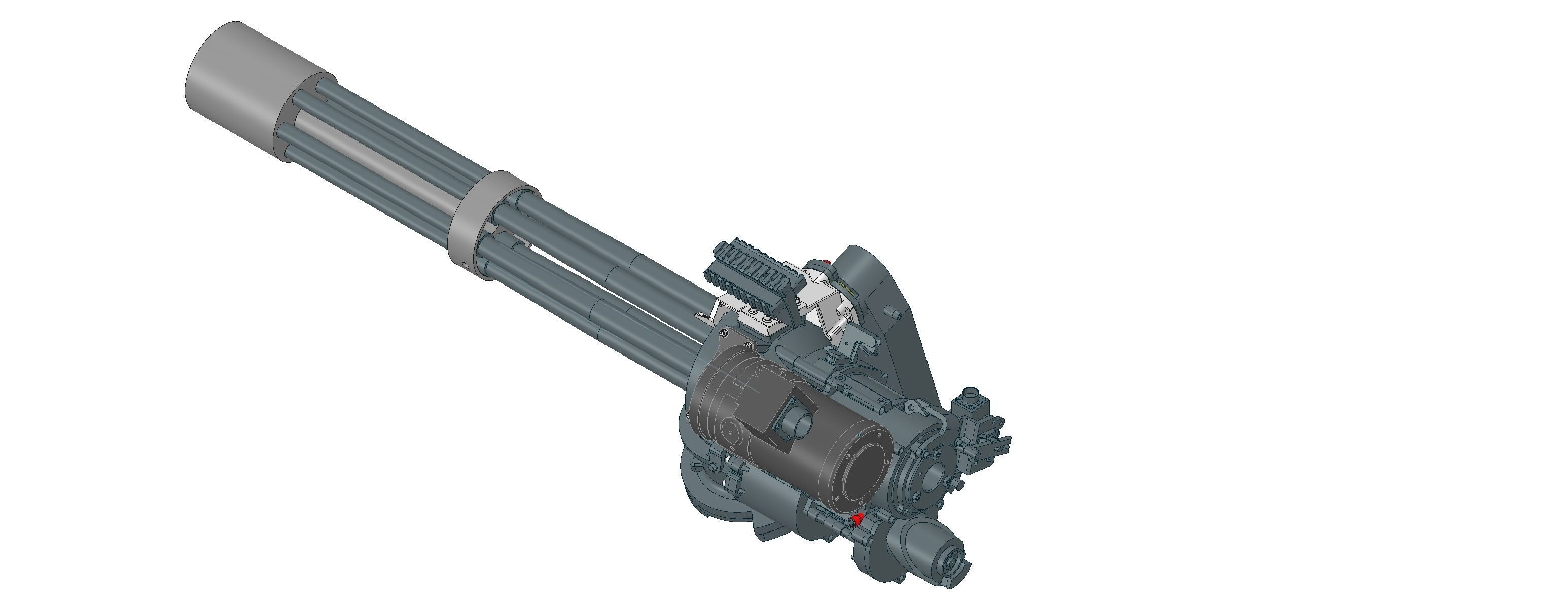 m134 minigun 3D model | CGTrader