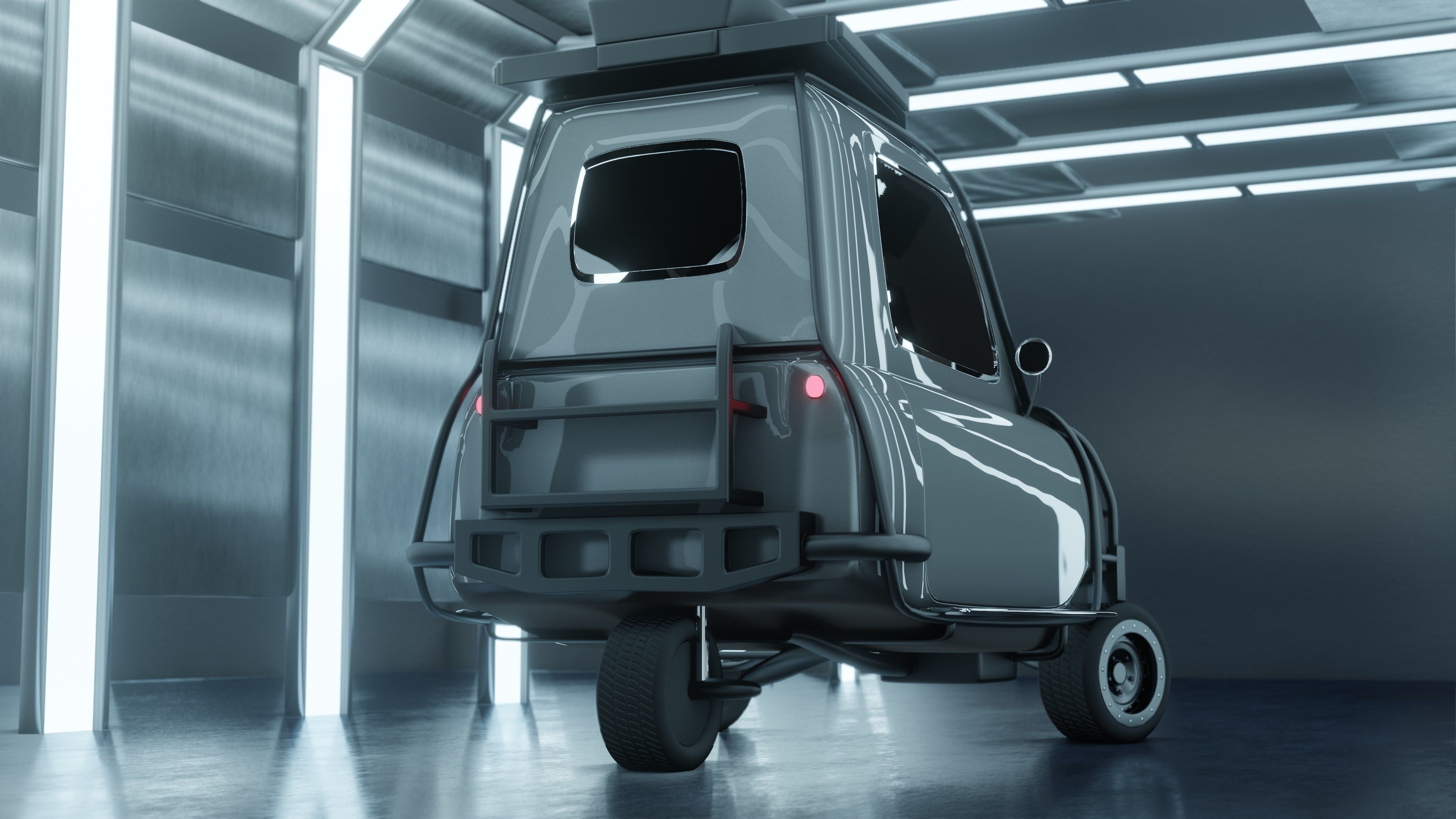 Peel P50 Offroad free 3D model | CGTrader