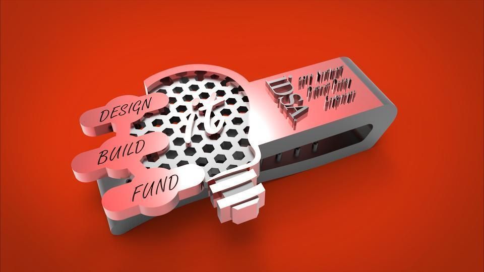 DBF it for Designed to Print Pin Challenge free 3D model | CGTrader