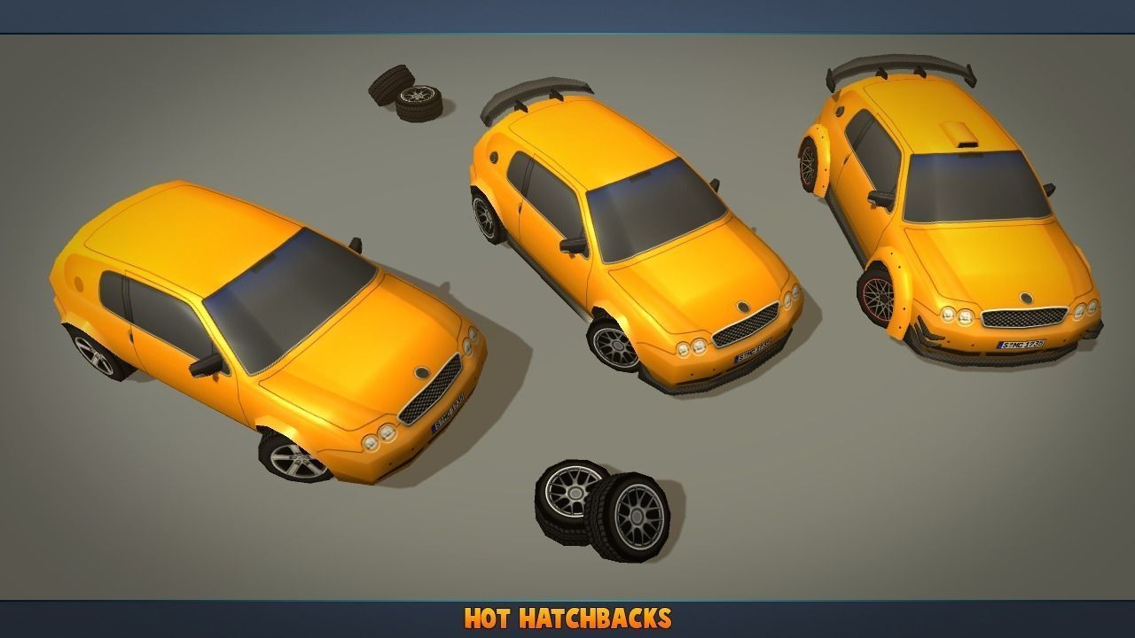 3D model Complete Vehicle Pack V2 VR / AR / low-poly | CGTrader