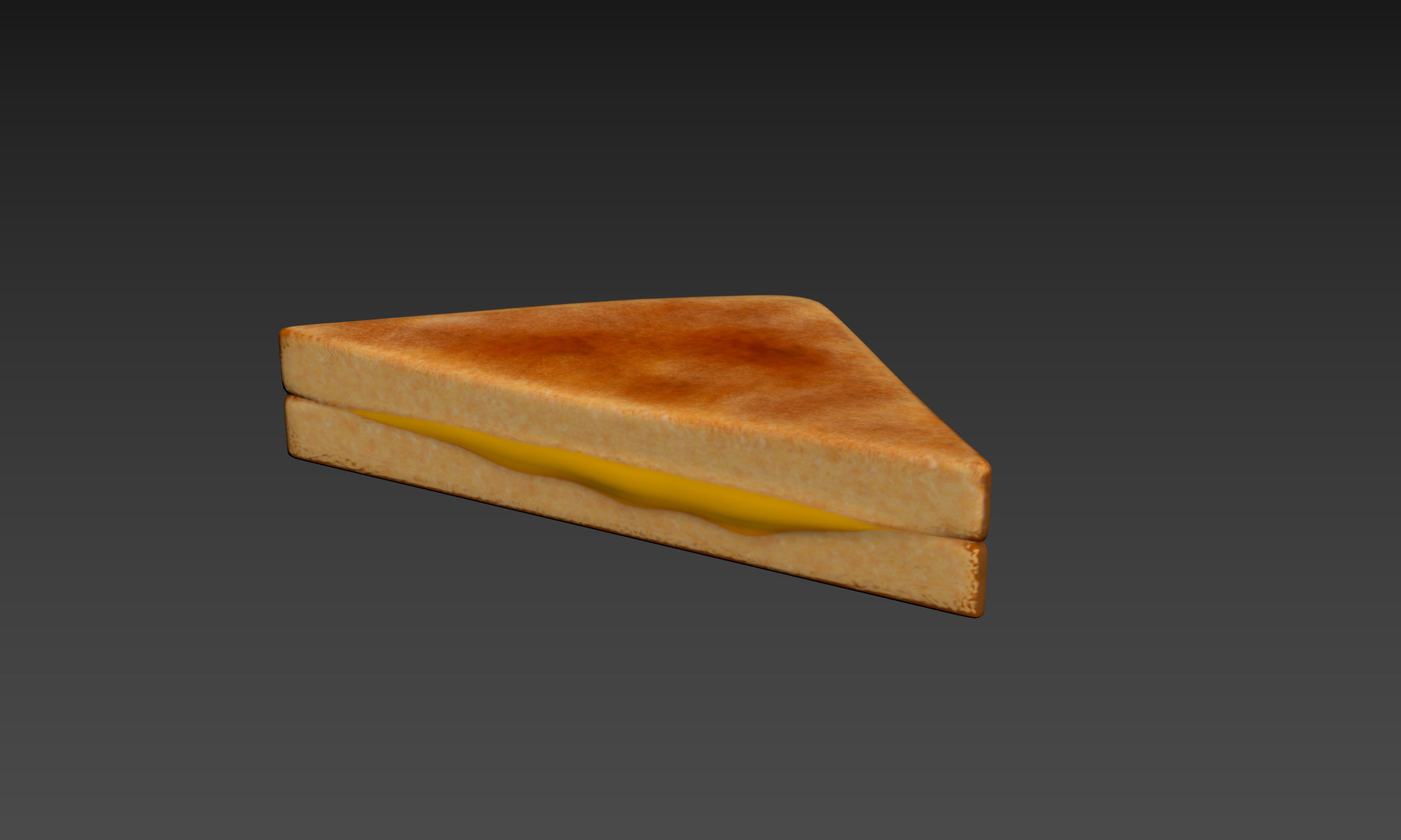 3D model Grilled Cheese Sandwich VR / AR / low-poly | CGTrader