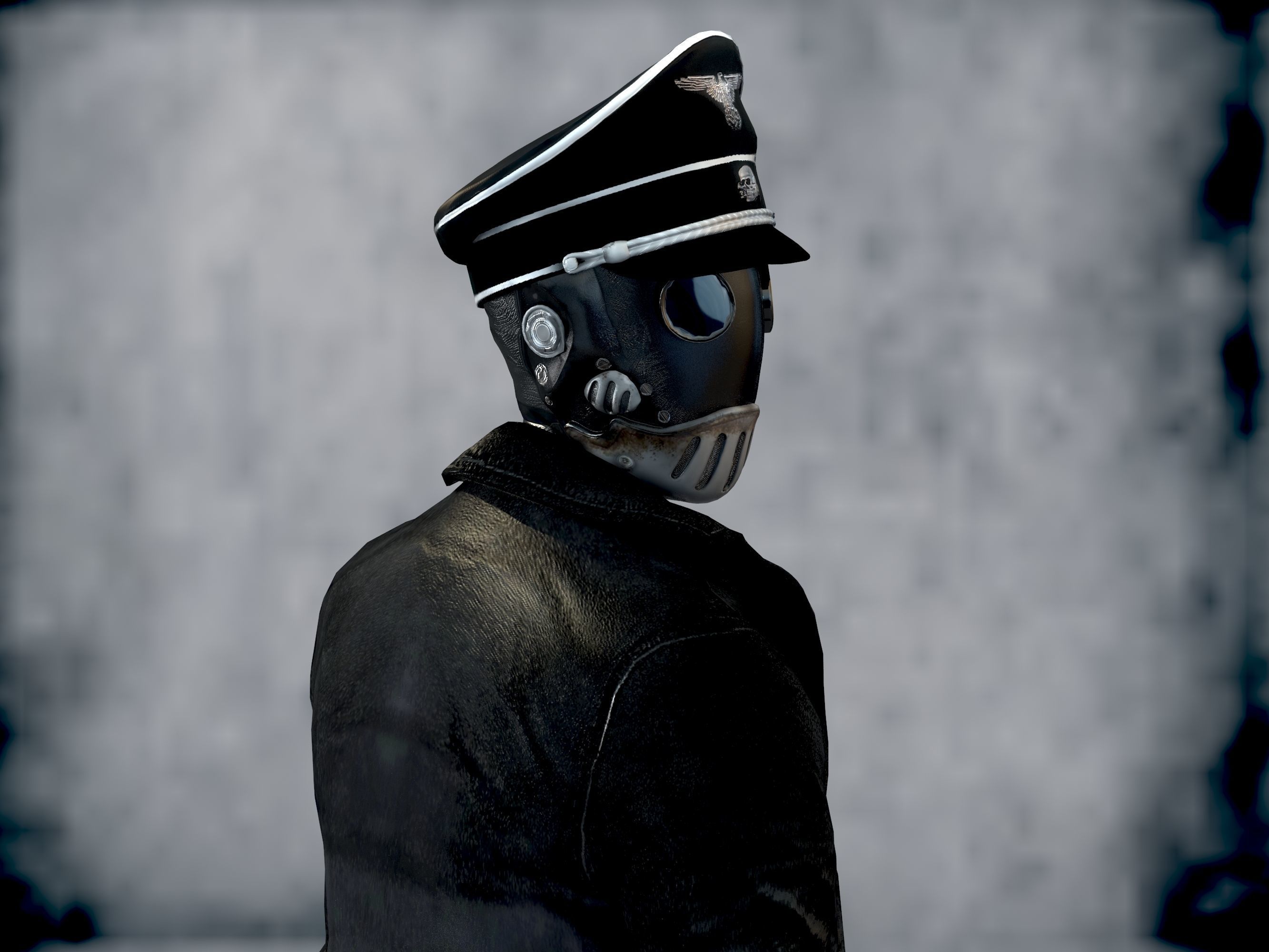 3D model Karl Ruprecht Kroenen from Hellboy VR / AR / low-poly rigged ...