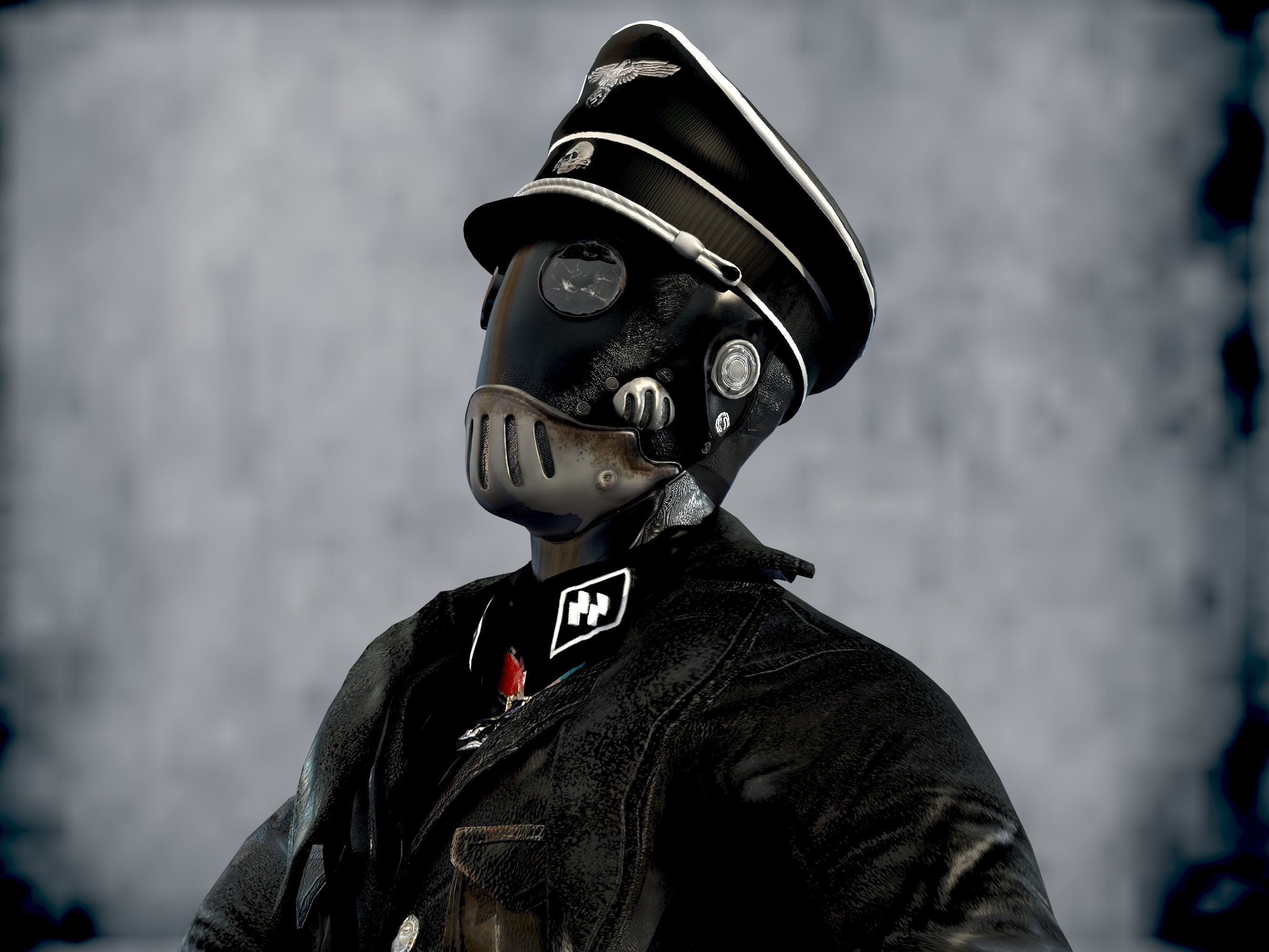 3D model Karl Ruprecht Kroenen from Hellboy VR / AR / low-poly rigged ...