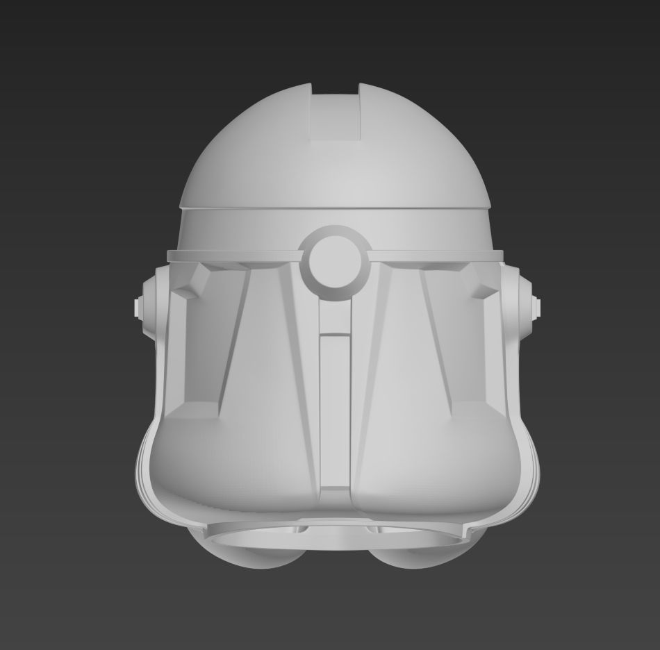 Star War Clone Trooper Flametrooper Helmet 3D model 3D printable | CGTrader