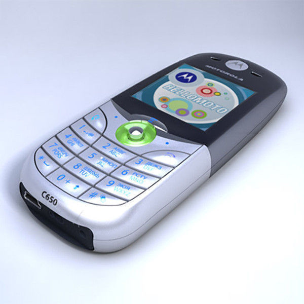 Motorola C650 Cell Phone 3D model | CGTrader