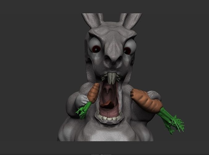 Rabbit Monster 3D model | CGTrader