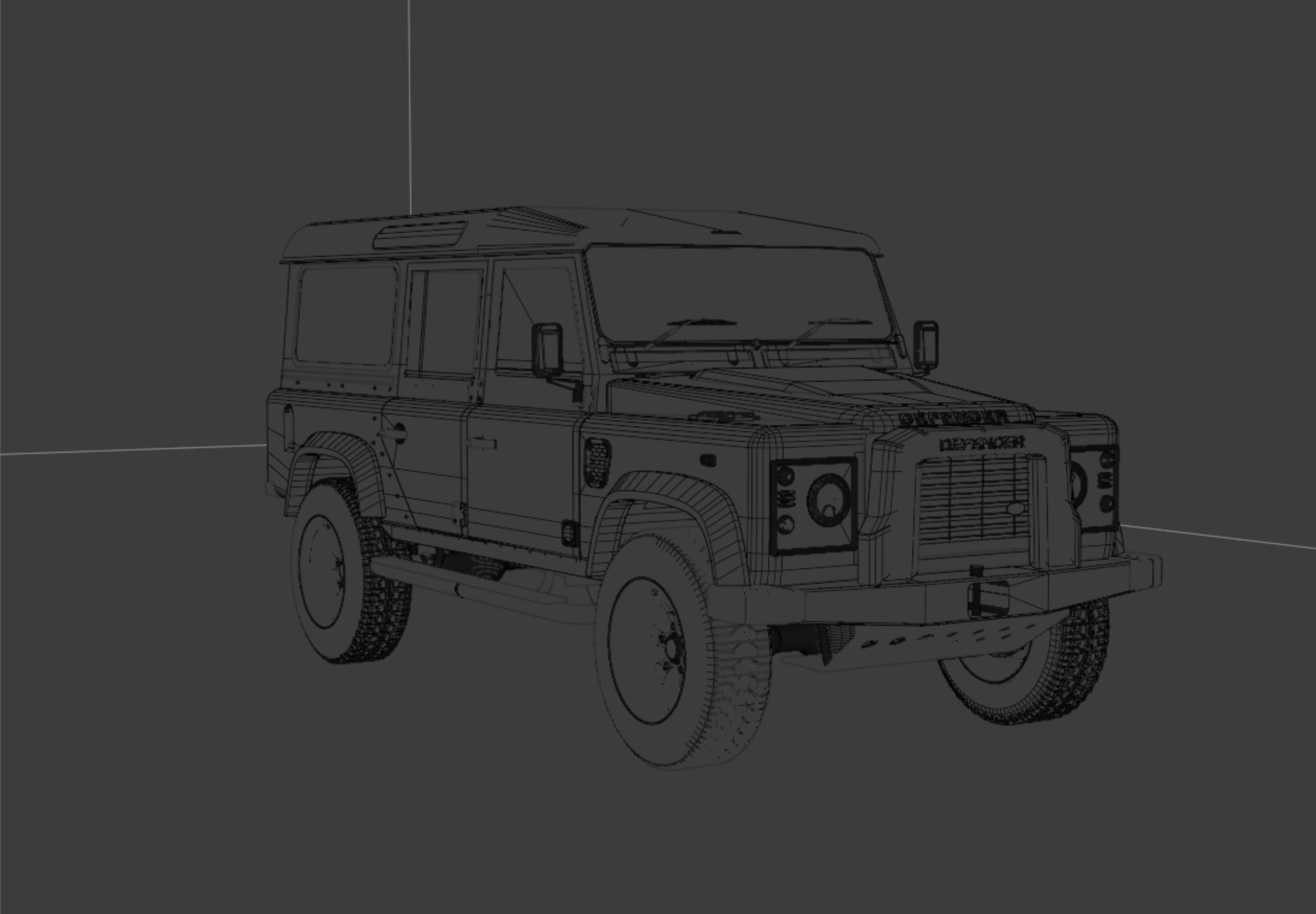 Land Rover Defender 3D model | CGTrader