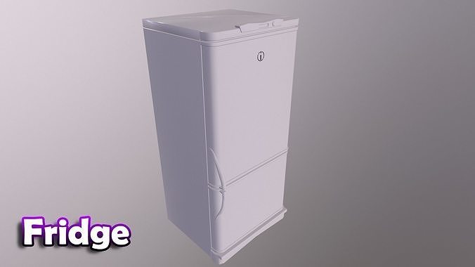 3D model Refrigerator - fridge VR / AR / low-poly | CGTrader